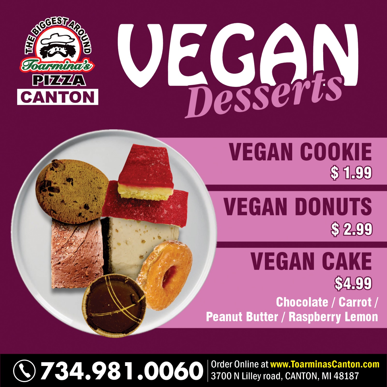 Specials - Toarmina's Pizza