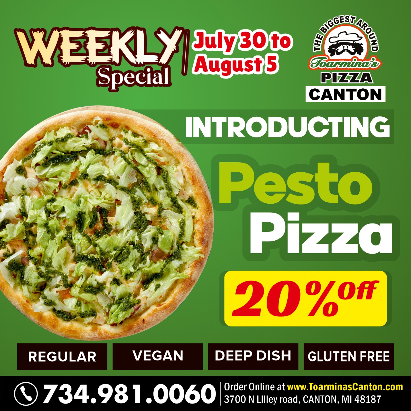 Home - Toarmina's Pizza